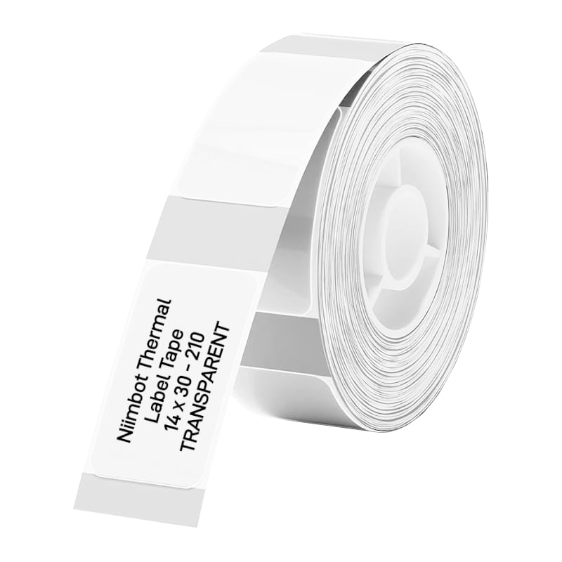 NIIMBOT D11/D110/D101/H1S Thermal Label 14x30mm – 210 Labels Per Roll ...