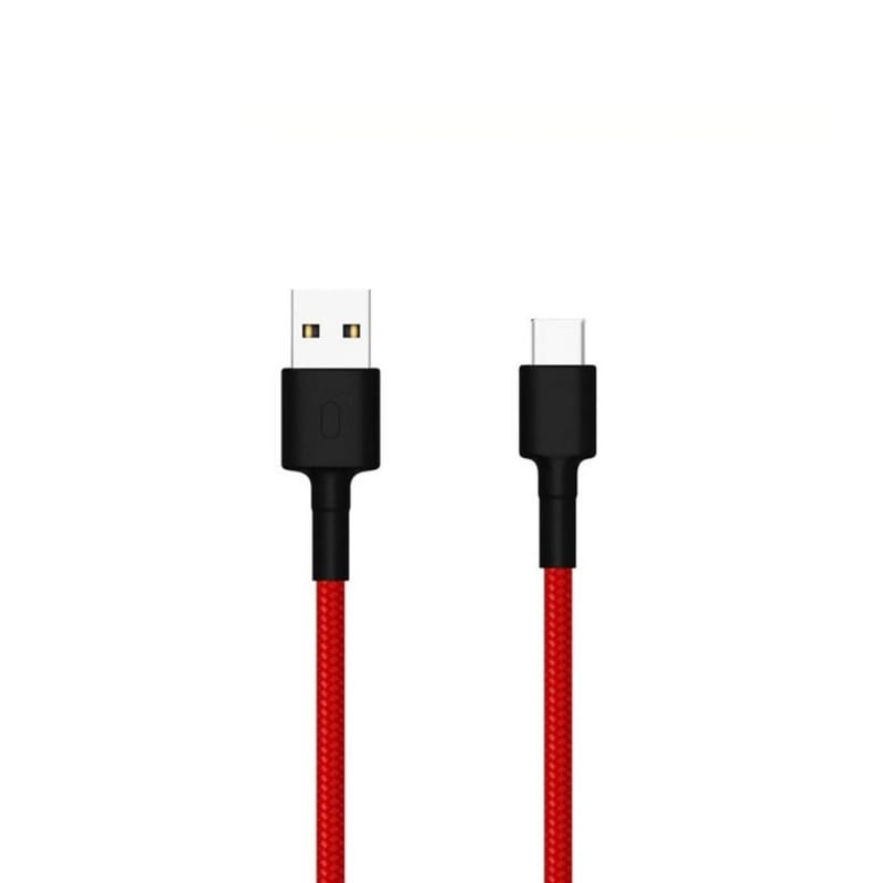 Xiaomi USB Type-C Braided 1m Cable – Red – Blu Dot SA
