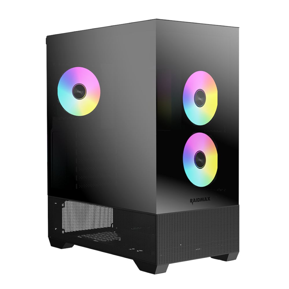 Raidmax I801 AIR CHROME E-ATX |ATX | Micro-ATX | Mini-ITX ARGB Mid ...