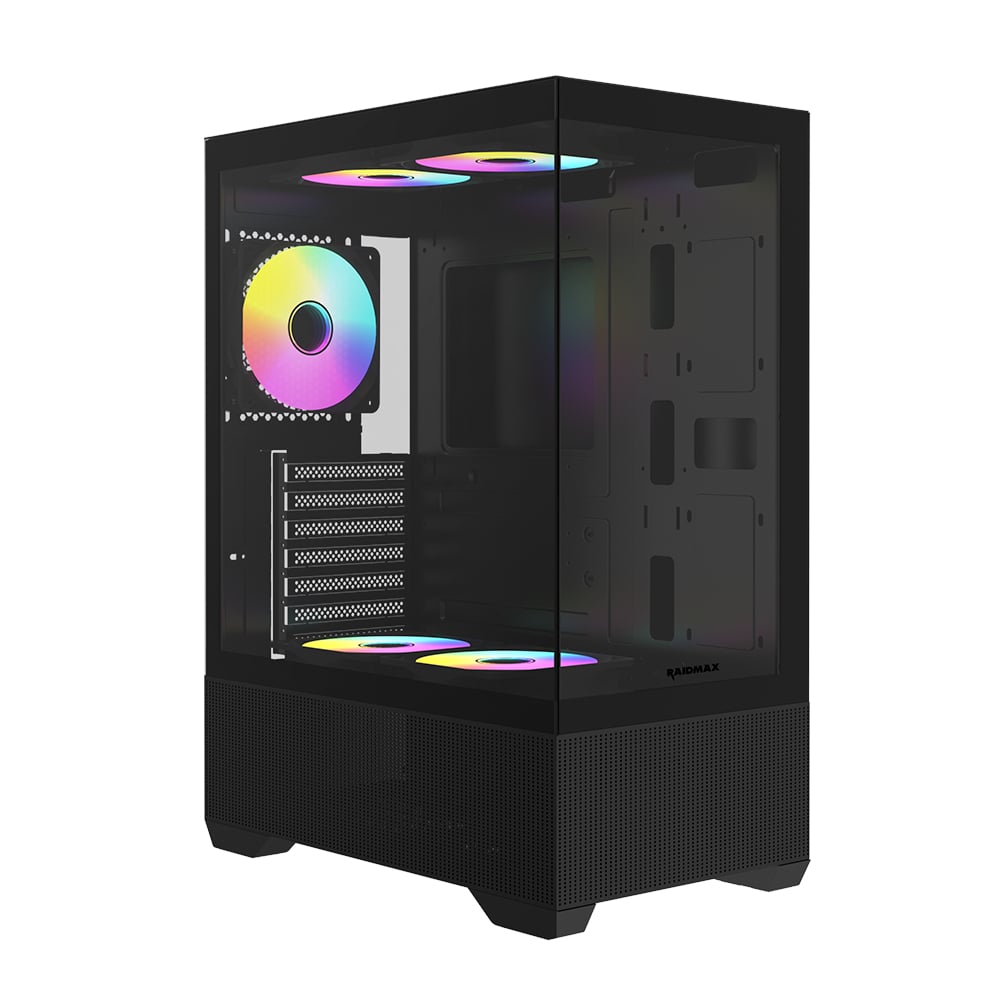 Raidmax I802 AIR E-ATX |ATX | Micro-ATX | Mini-ITX RGB Mid-Tower Gaming ...