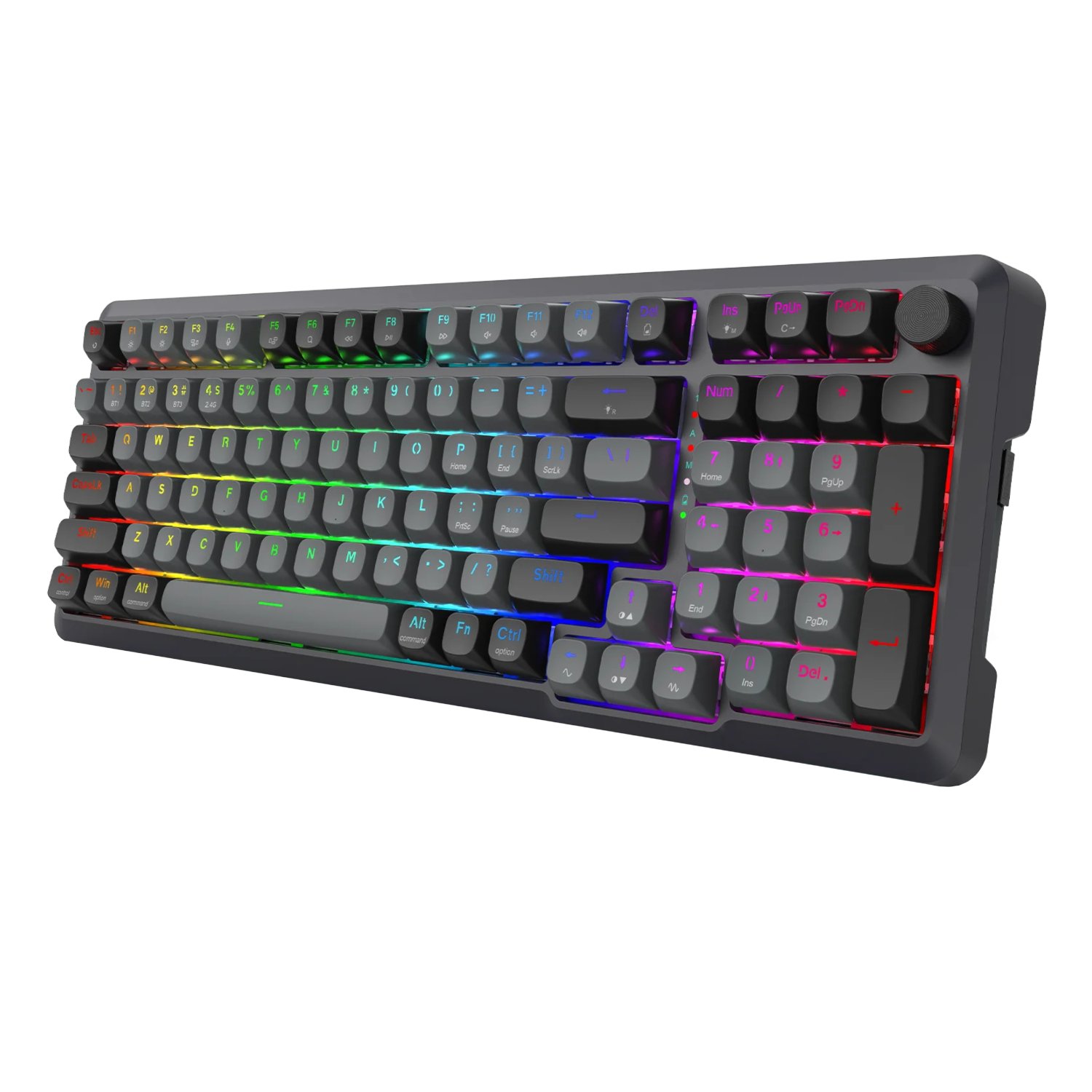 Redragon BREAGI PRO K688 98+1 Gasket Wireless Mechanical Keyboard ...